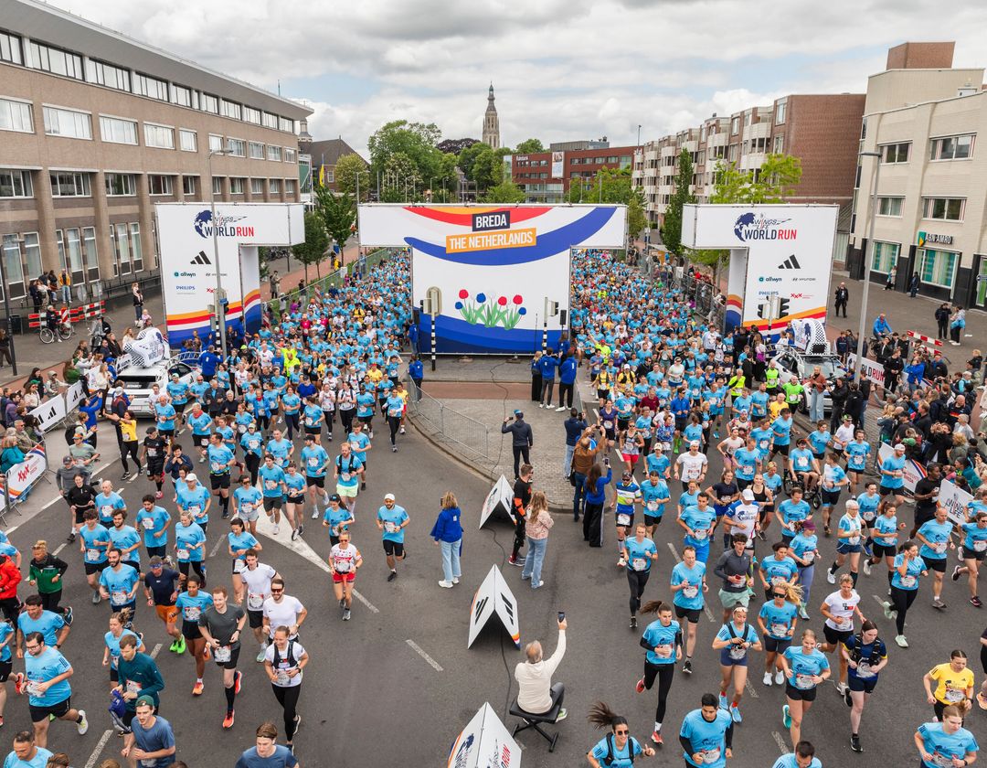 The largest running event in the world