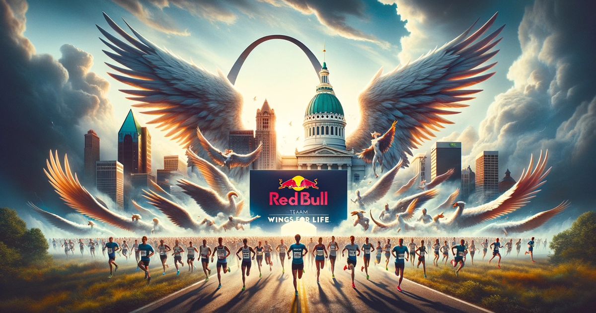 Join me and Red Bull Wingdom 🪽 in the Wings for Life World Run!