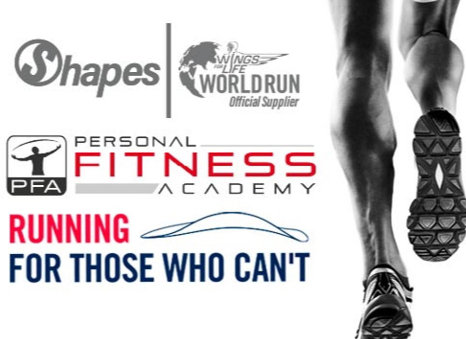 Running Foot With Wings